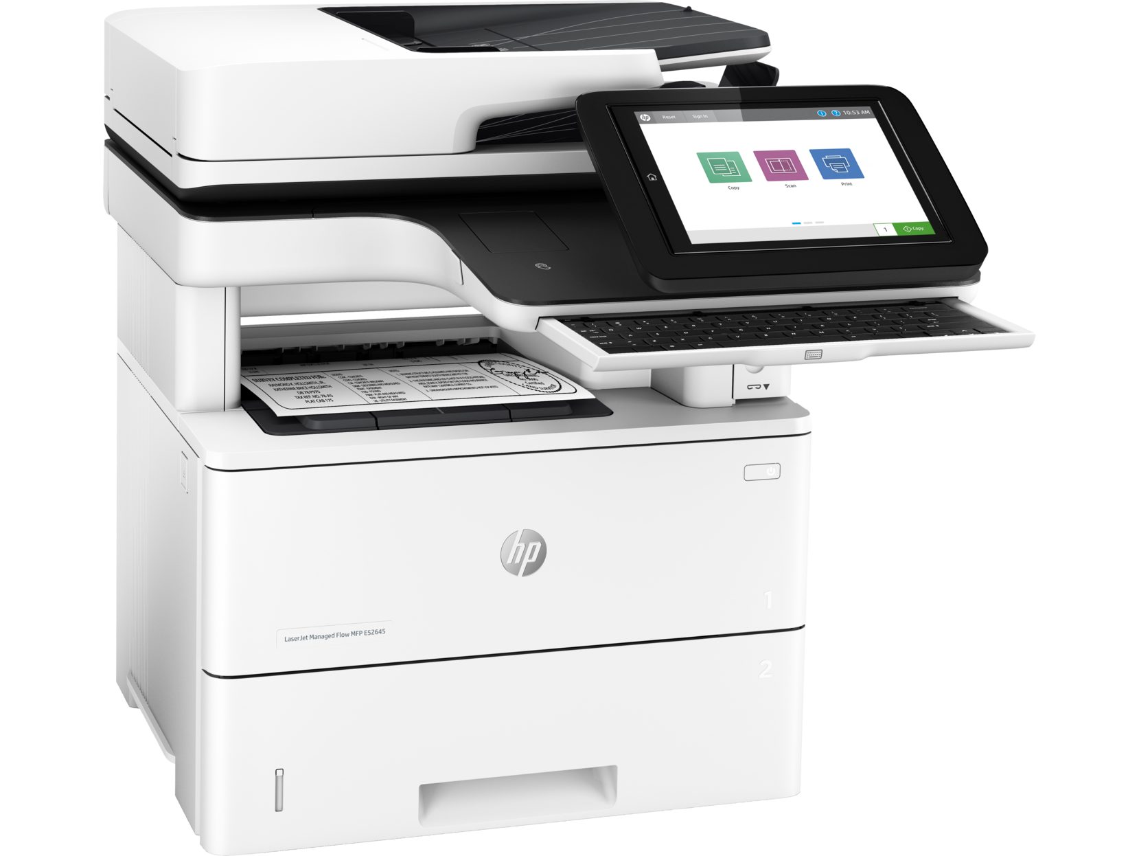 Máy in đa chức năng HP LaserJet Managed Flow E52645C Print, Photocopy ...