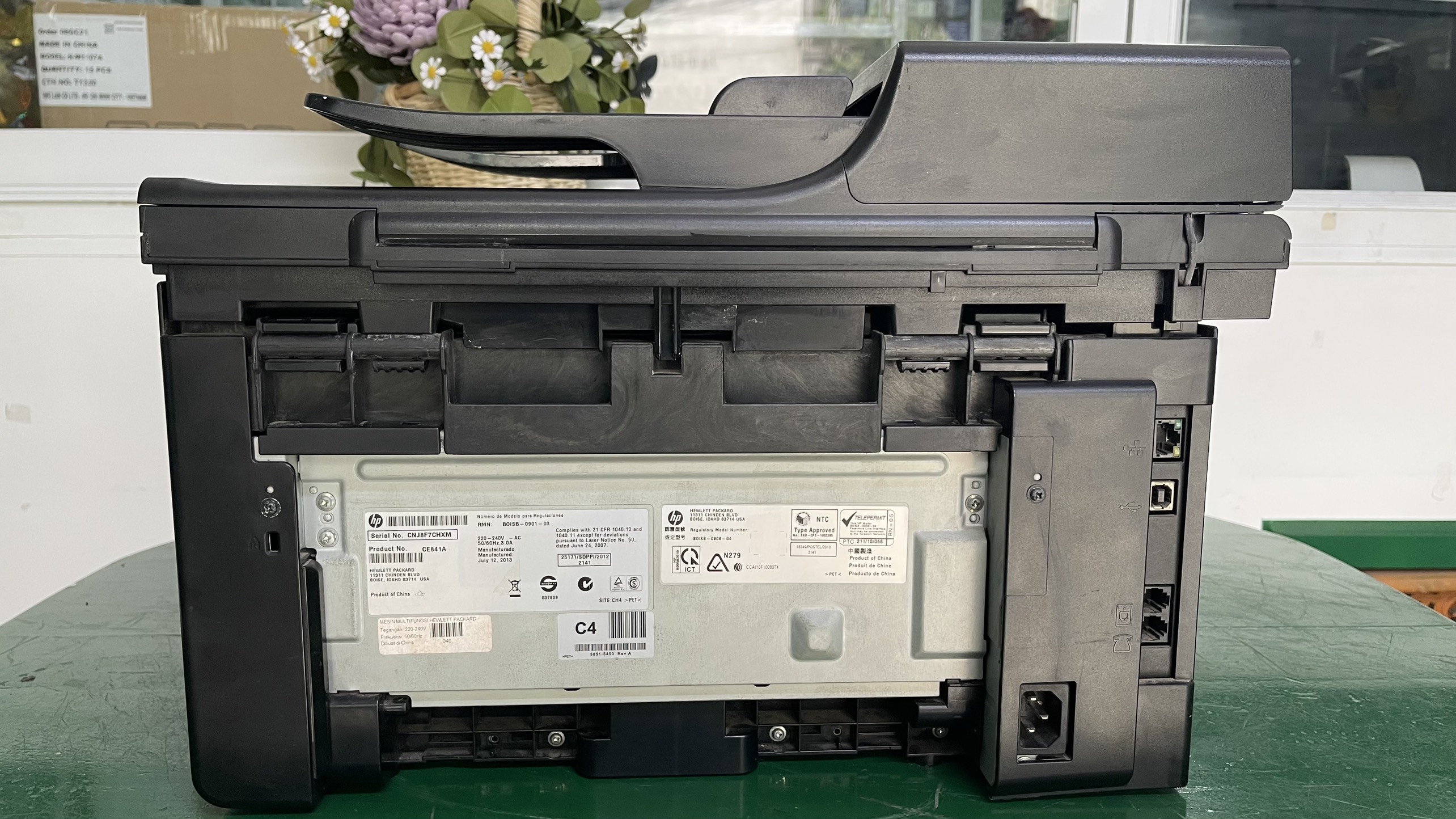 Máy in laser đa năng HP M1212NF (Print-Scan-Copy-Fax) CE845A, May in ...