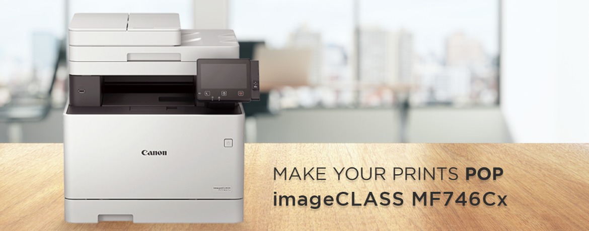 Máy in đa năng Canon imageCLASS MF746Cx (In 2 mặt, scan, Copy, Fax, Lan ...